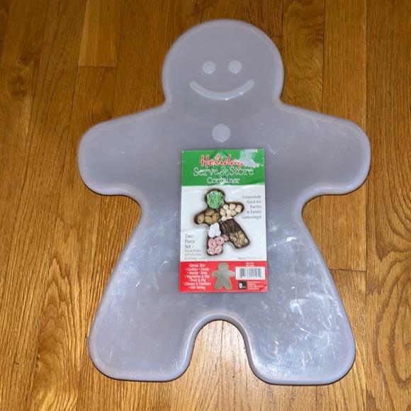 discovey | Kitchen | Gingerbread Man Shape Cake Cookie Food Serve Store ...